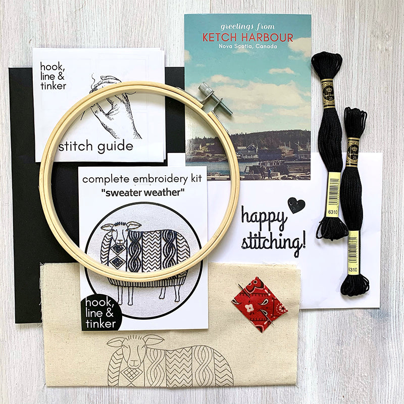 Embroidery Kits – Little Red Mitten